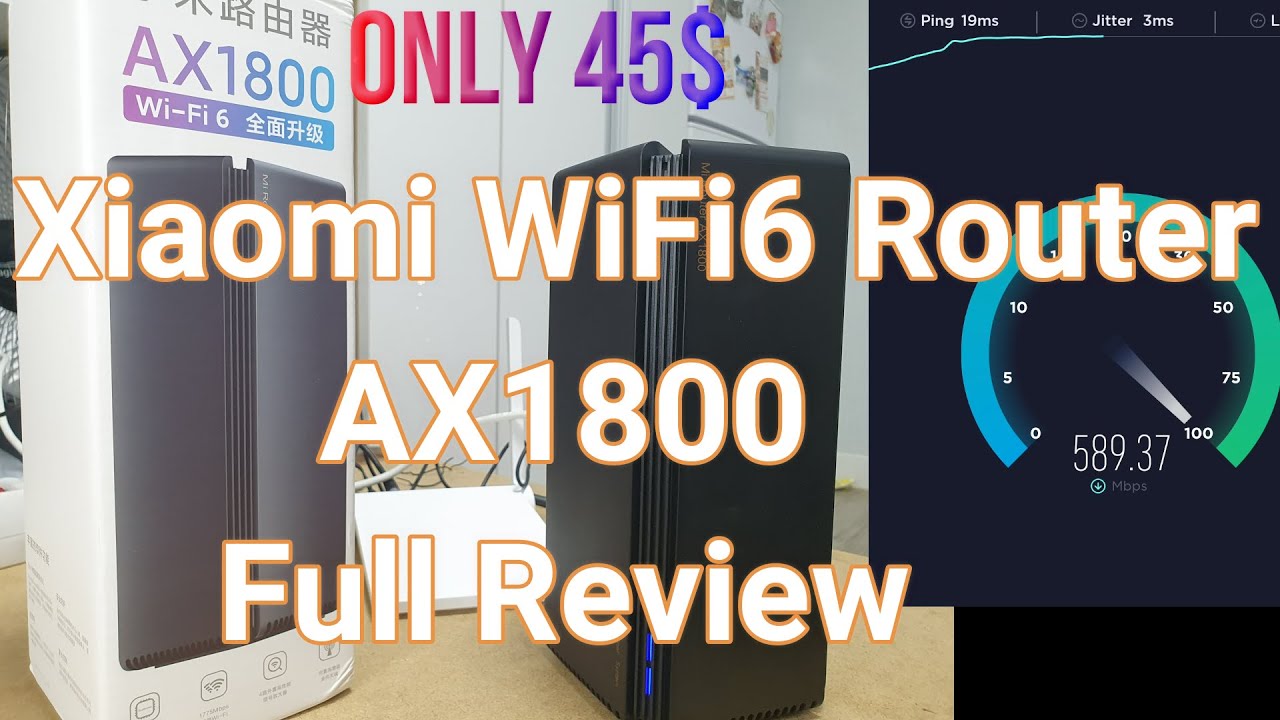Xiaomi AX1800 Wi-Fi 6 Router Setup and Review | Unboxing - YouTube