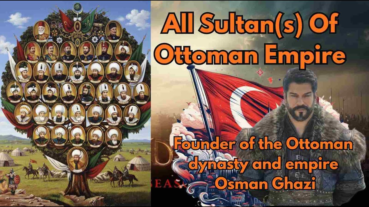 All Sultan of Ottoman Empire | from 1299-1922 | kayi ottoman tv | - YouTube