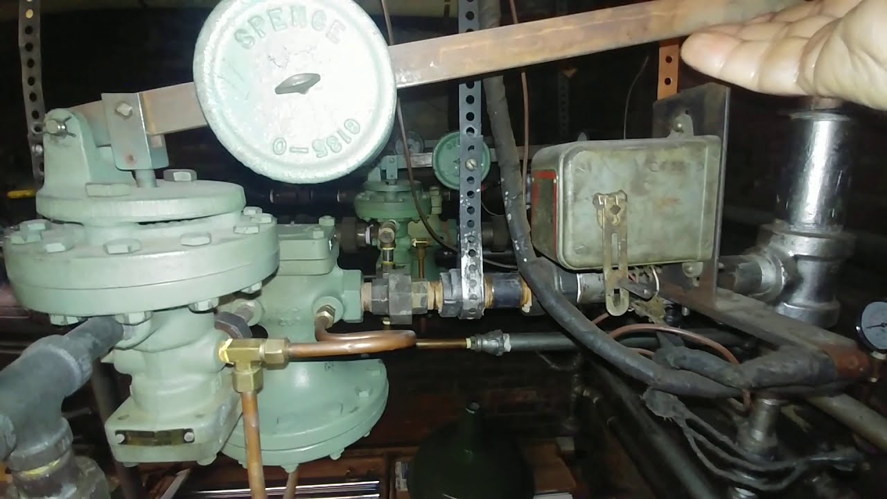 Spence Steam PRV Valve Operation - YouTube