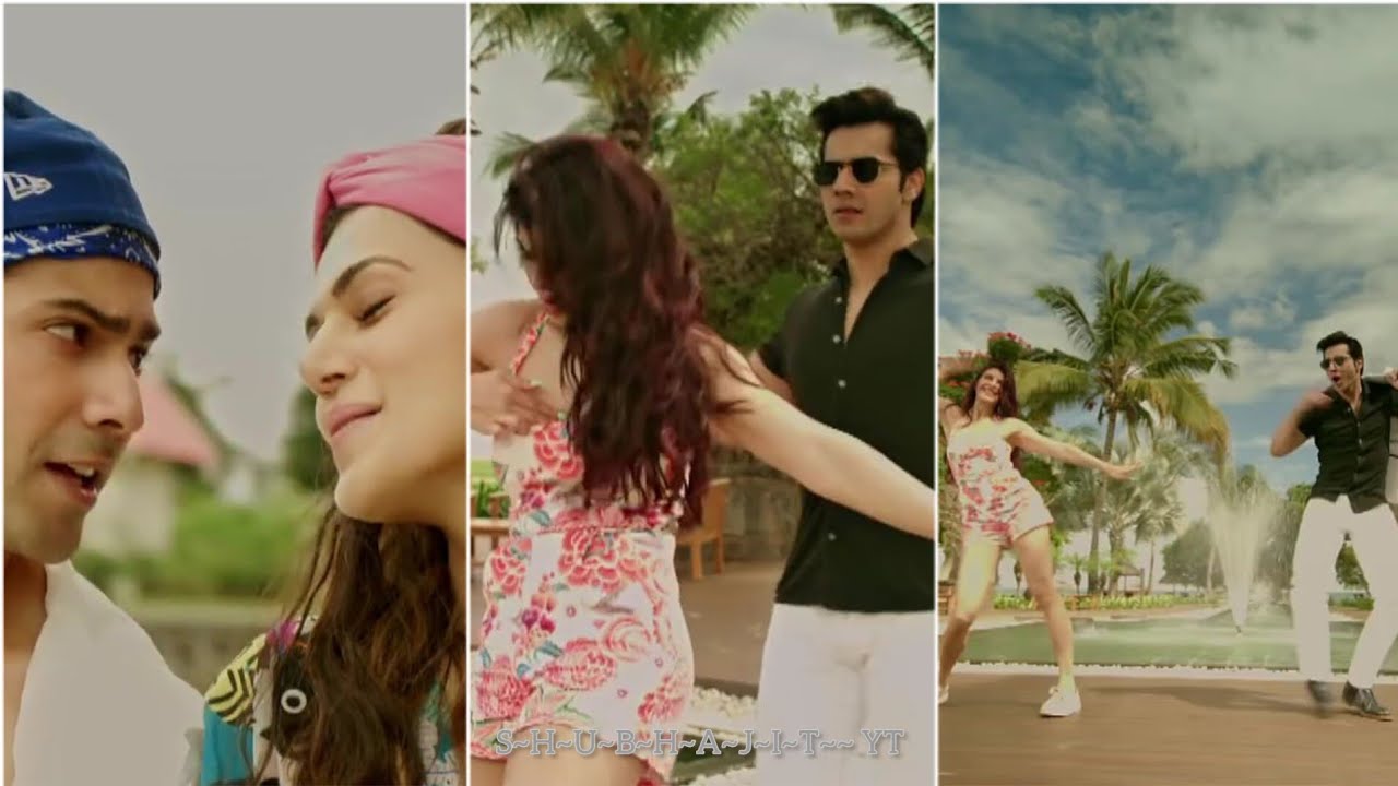 Aa toh sahi song status...👫💖💝⭐📈🎤🔊📯🎧🎧💫🌟💫💫💫#varundhawan_# ...