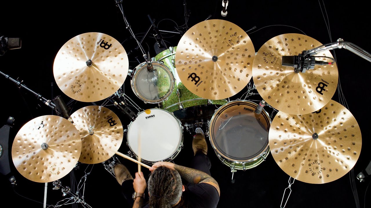 Meinl Cymbals - Pure Alloy Extra Hammered - Adam Tuminaro "Street Cat ...