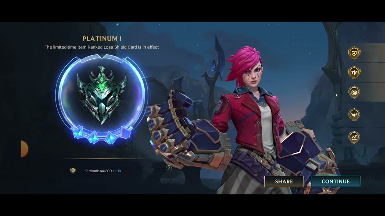 League of Legends: Wild Rift (Ranked: Platinum) | Vi gameplay | June 24 ...