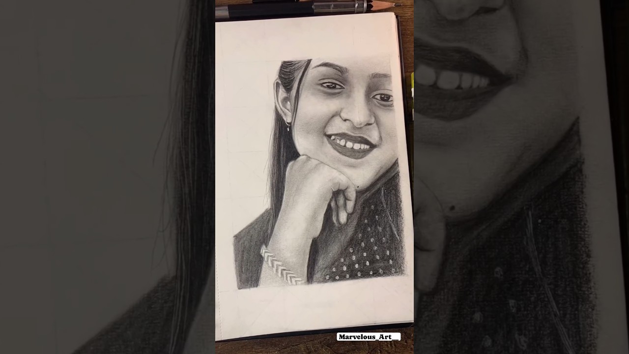 Drawing my follower ️_Day 23_ drawing challenge __Follow __marvelous ...