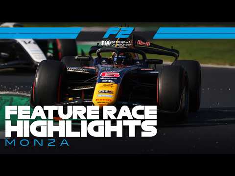 F2 Feature Race Highlights | 2026 Italian Grand Prix