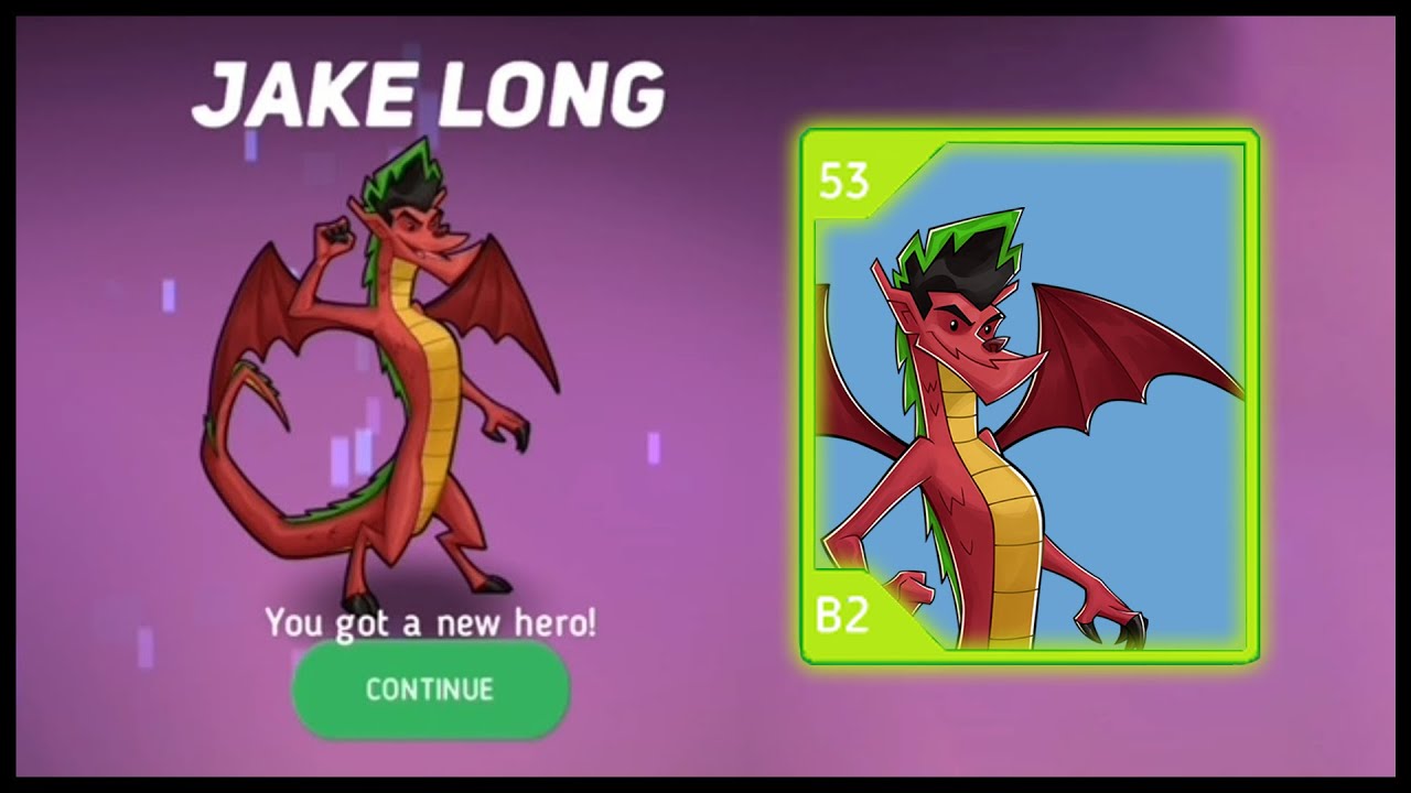 Jake Long Unlocked | Disney Heroes Battle Mode - YouTube