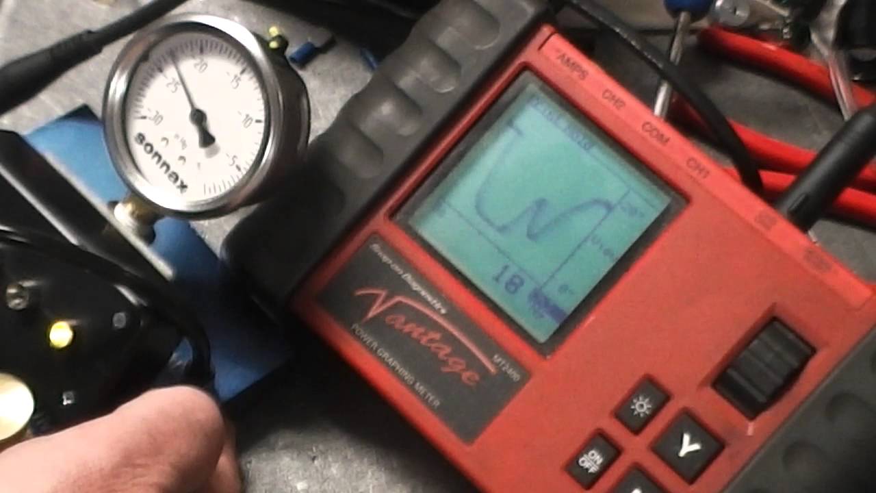 vac testing and graphing with a vantage - YouTube