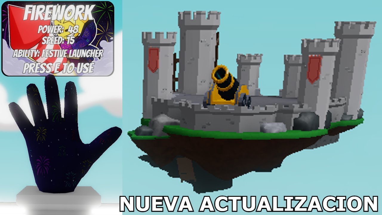 Como Conseguir el FIREWORK Glove, y Nueva Isla! (Actualizacion de SB ...