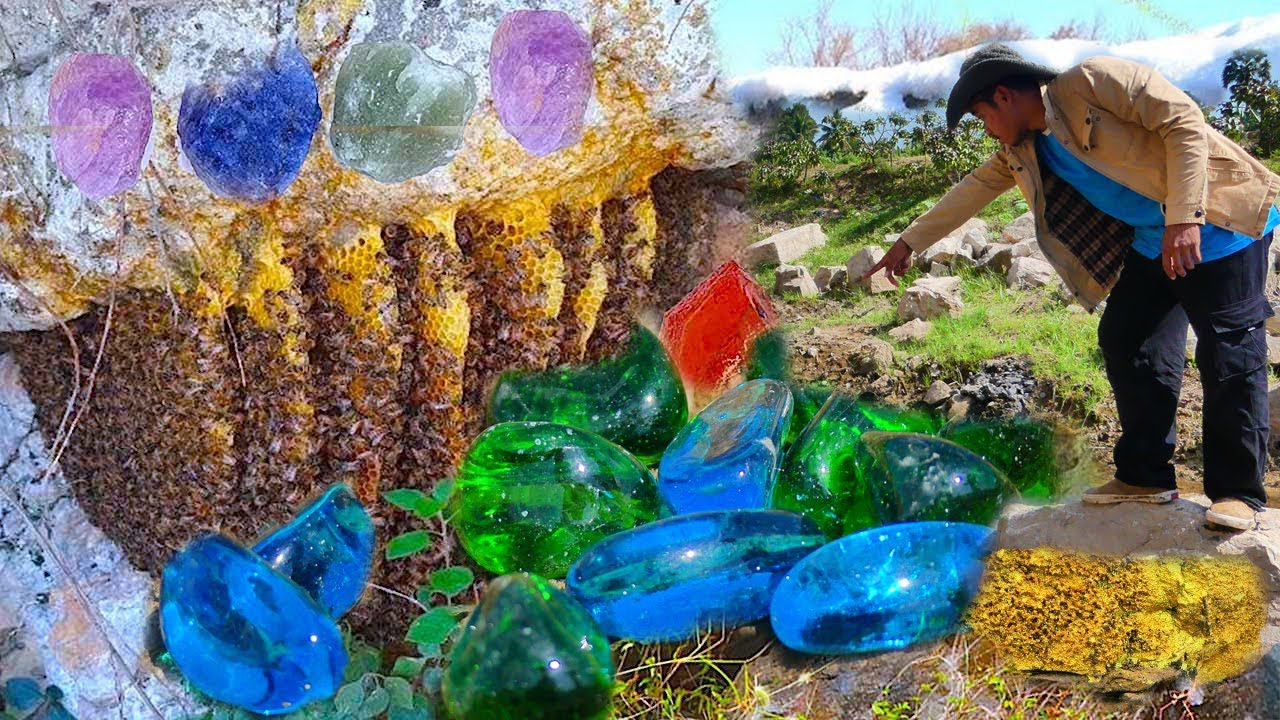 Find more gems, find the most precious gems, mine for millions of years ...