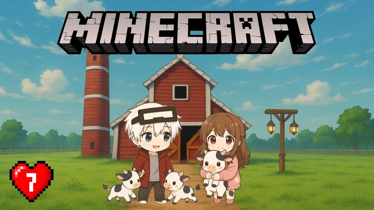 Kita Membuat Kandang Sapi Yang Besar | Minecraft Survival Indonesia #7 ...