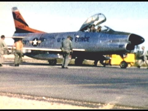 440th FIS Wheelus AB Tripoli, Libya F-86 Sabre 1956-58 - YouTube