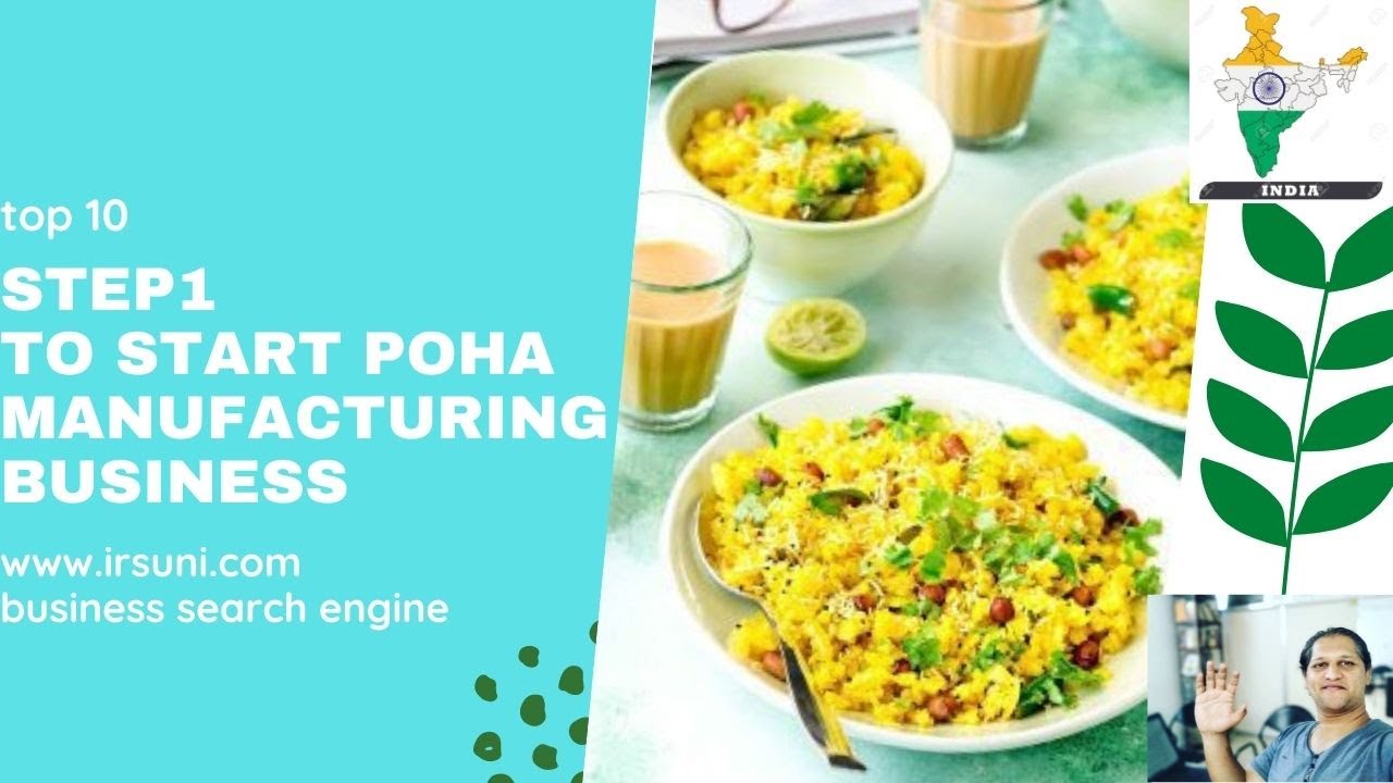 how to start poha manufacturing business webinar date - YouTube