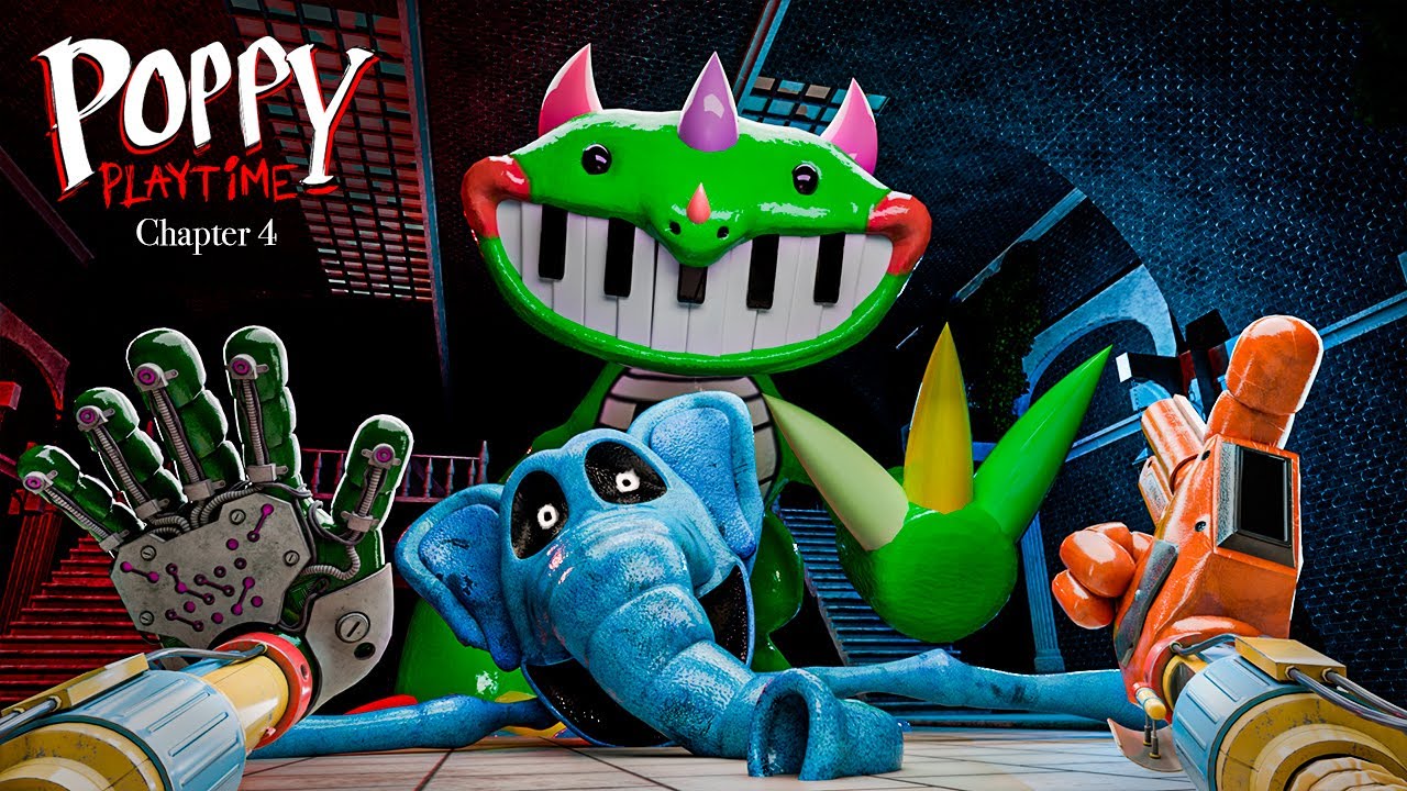 Poppy Playtime: Chapter 4 - ALL NEW BOSSES + SECRET ENDING (Gameplay 52 ...