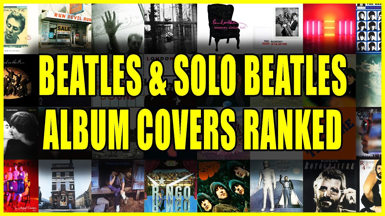 The Beatles & Solo Beatles Album Covers Tier List Ranking - YouTube