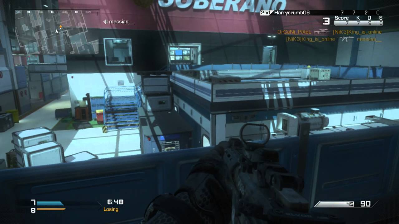 call of duty ghosts Sovereign gun game - YouTube