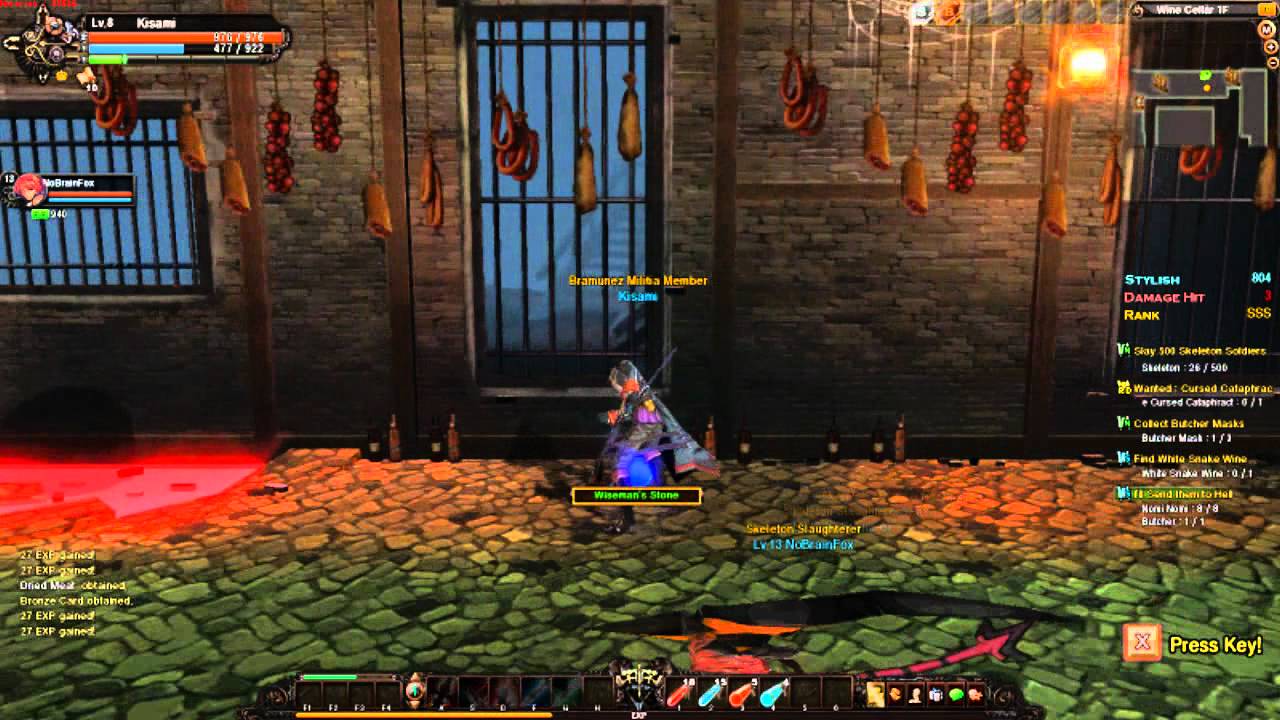 [HD] Rusty Hearts Gameplay Frantz Angela - YouTube