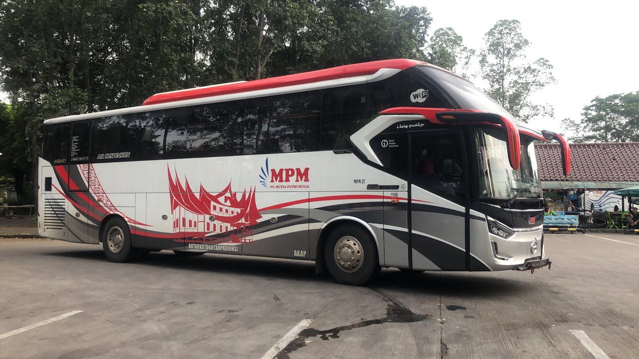 Masih sore Bus Sumbar sudah pada masuk Terminal Poris !! Bus ANS ,Bus ...