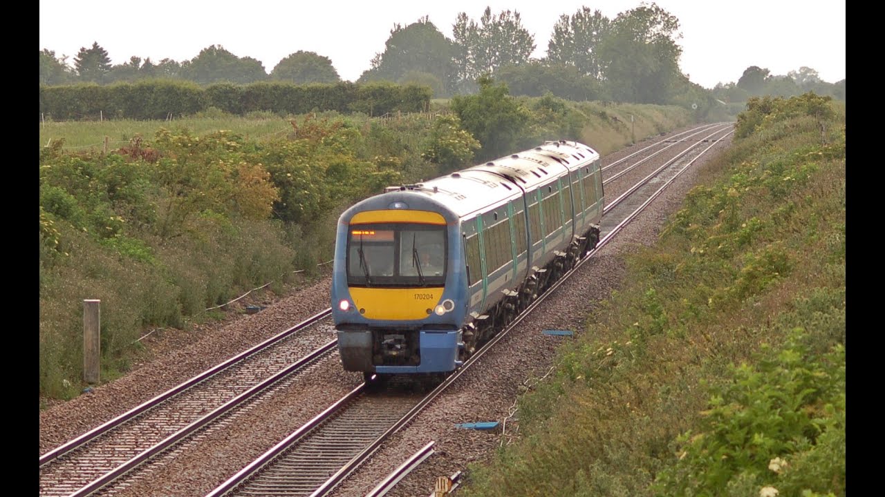 Great Eastern Main Line weekend passenger trains 02/07/2011 - YouTube