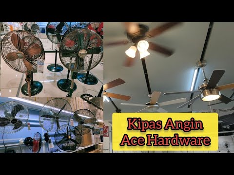 MELIHAT ANEKA MACAM KIPAS ANGIN KRISBOW DI ACE HARDWARE | MANY KIND OF ...