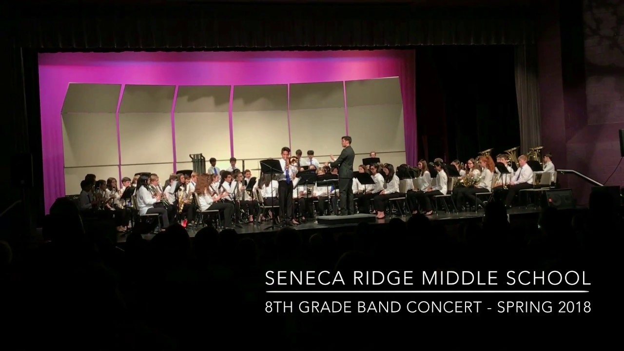 (1 of 2 Full Concert) Seneca Ridge Middle School Band Concert - Spring ...