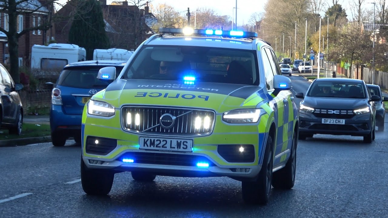 AWESOME VOLVO XC90 INTERCEPTOR! Roads Crime Car Responding Quick ...