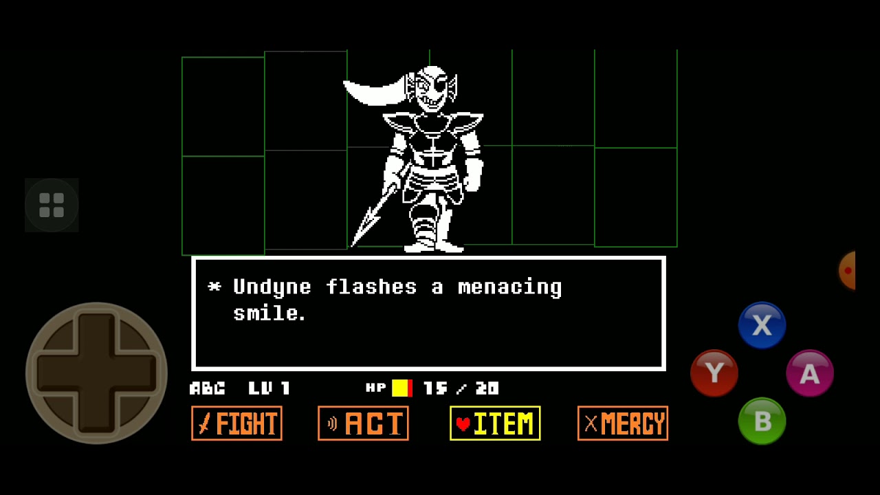 Undertale Undyne boss fight - YouTube
