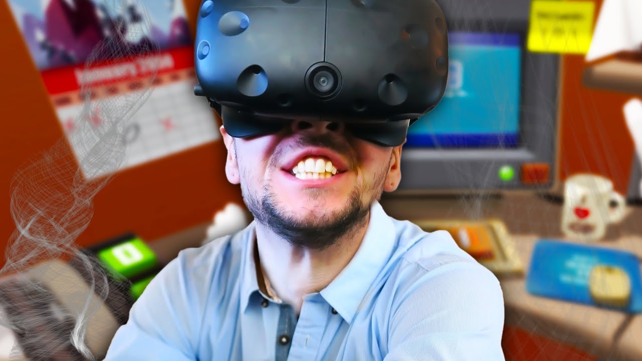 NEED MORE MEMES! | Job Simulator #4 (HTC Vive Virtual Reality) - YouTube