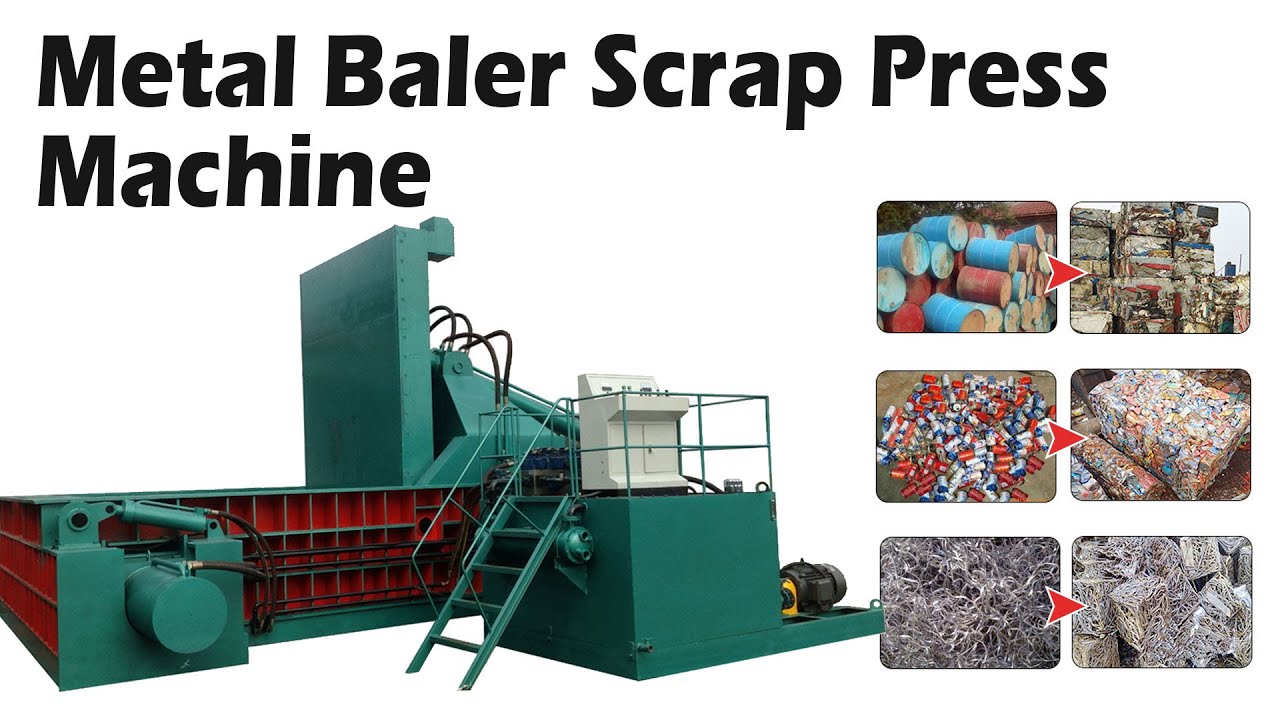 Metal Baler Scrap Press Machine: Highly Efficient Compression, Leading ...