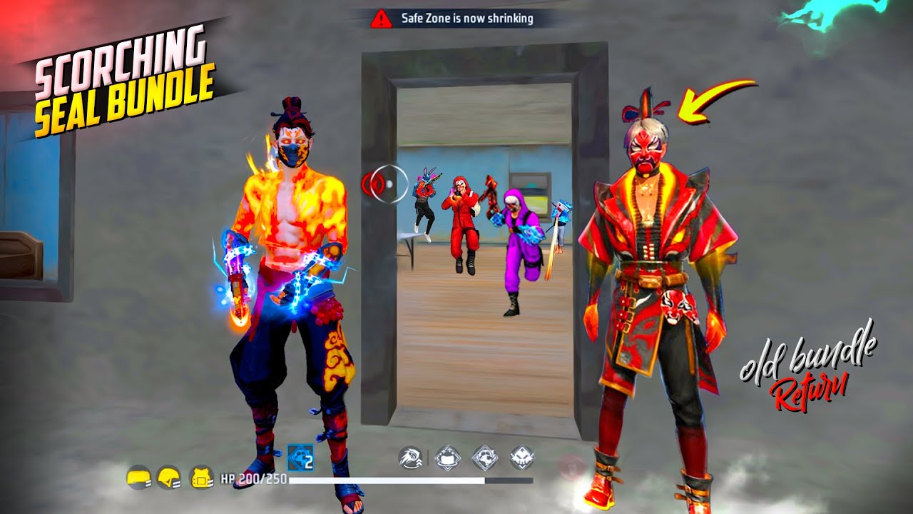 FREEFIRE 🔥Scorching Seal Bundle 🤯 Solo vs Squad 🎯 27 Kills - Garena ...