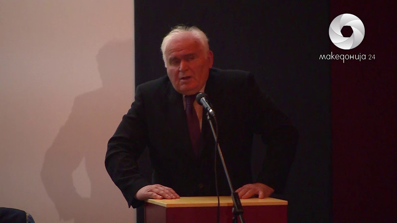Промоција на книгата на Стојан Андов До атентатот и потоа промотор