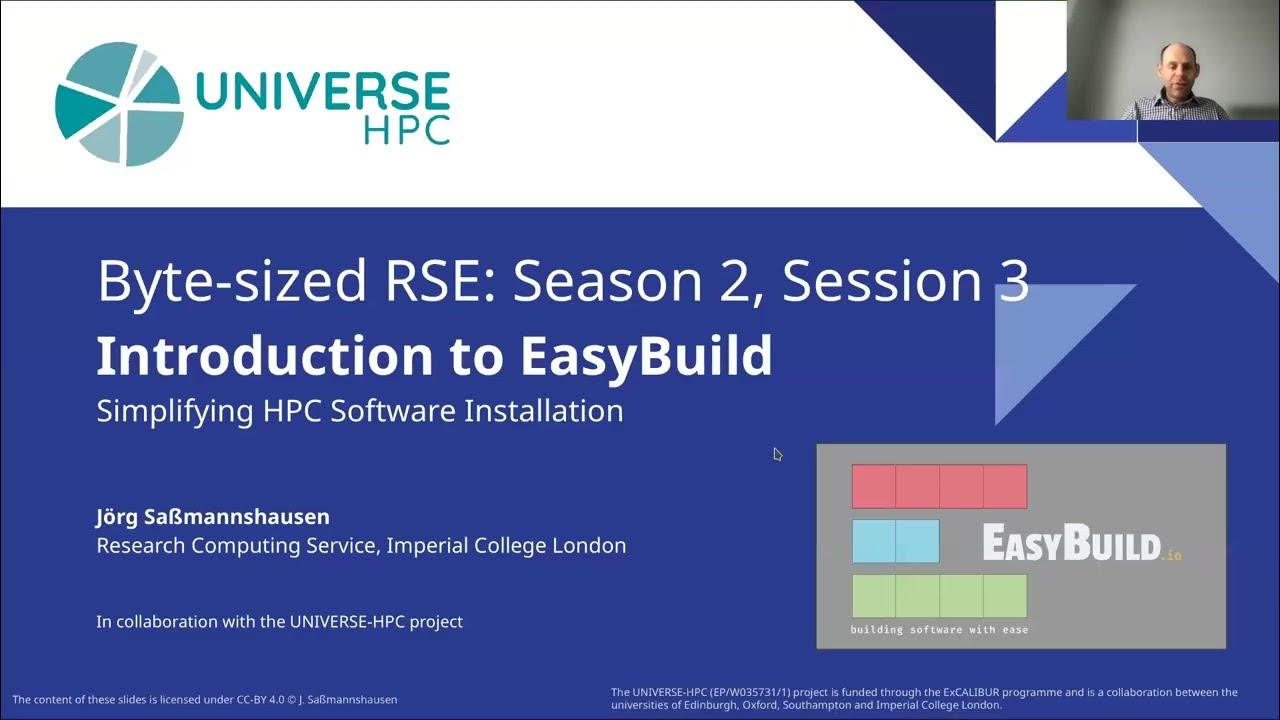 Introduction to EasyBuild - YouTube