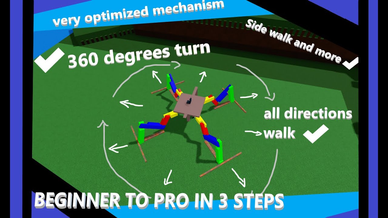 how to make spider mech in build a boat for treasure (beginner to pro ...