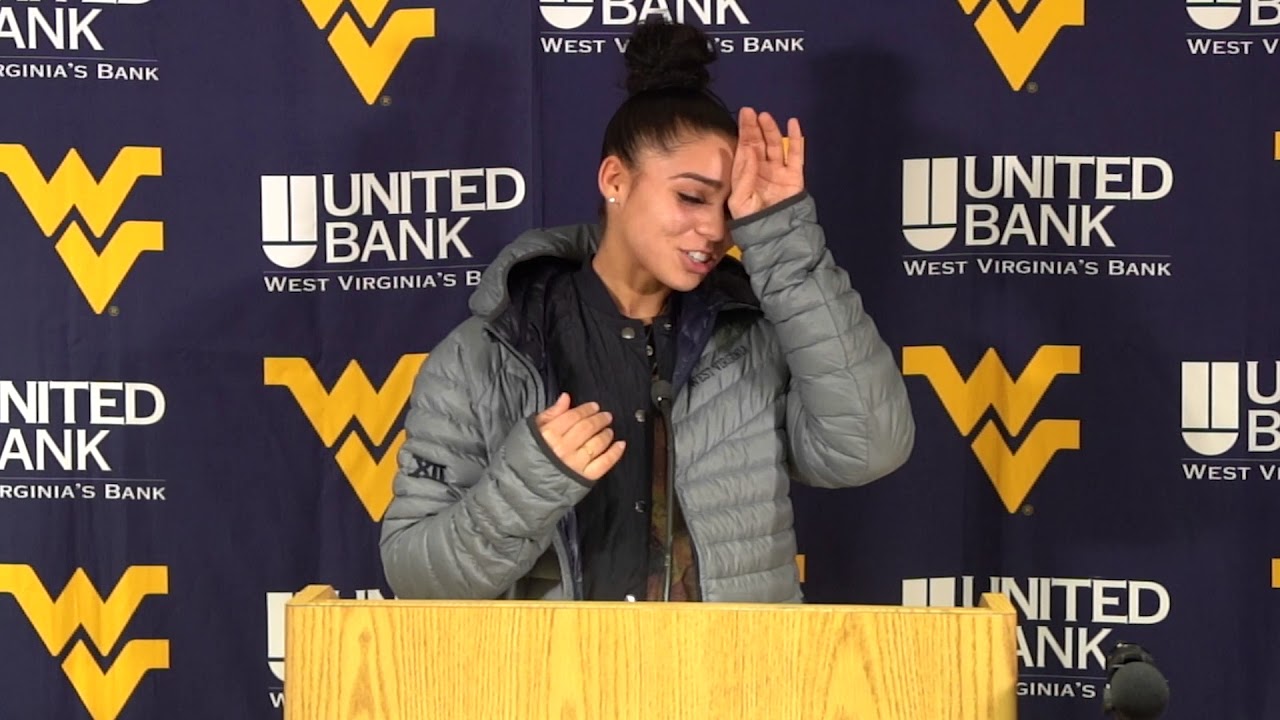 Women's Basketball: Chania Ray Kansas Postgame | 2/14/18 - YouTube