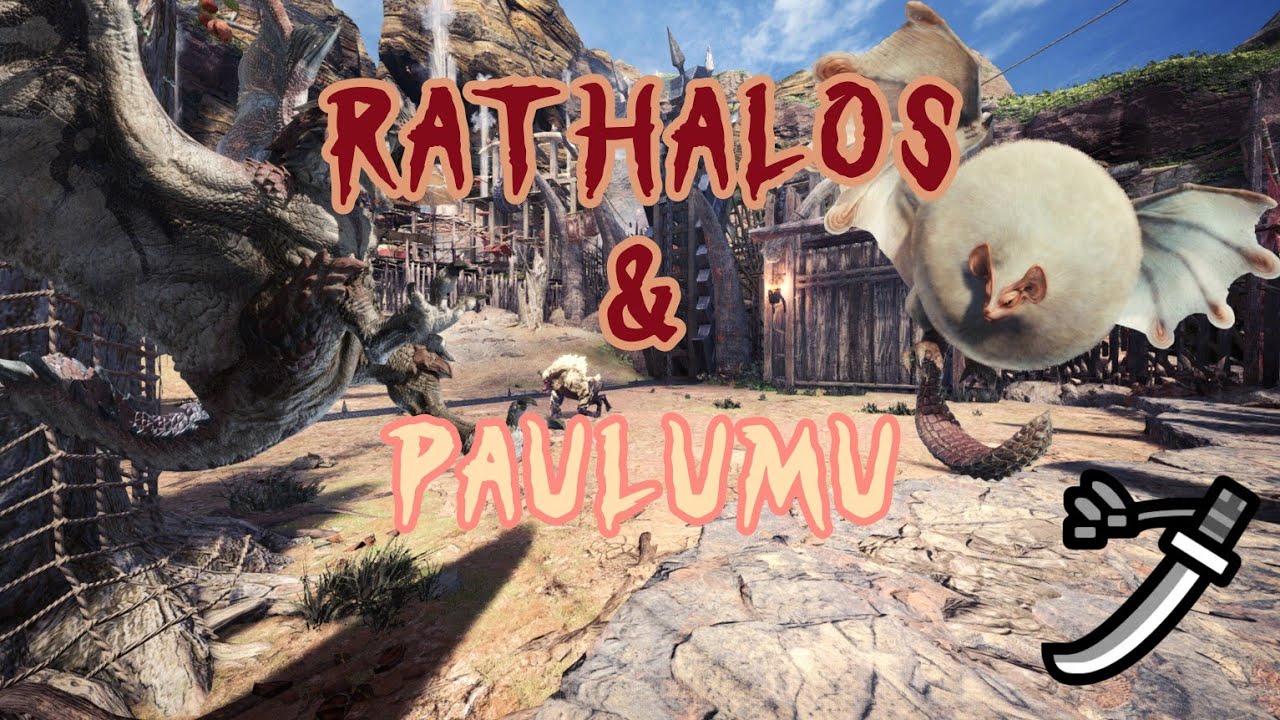 Monster Hunter World - Rathalos & Paulumu ( Arena ) - YouTube