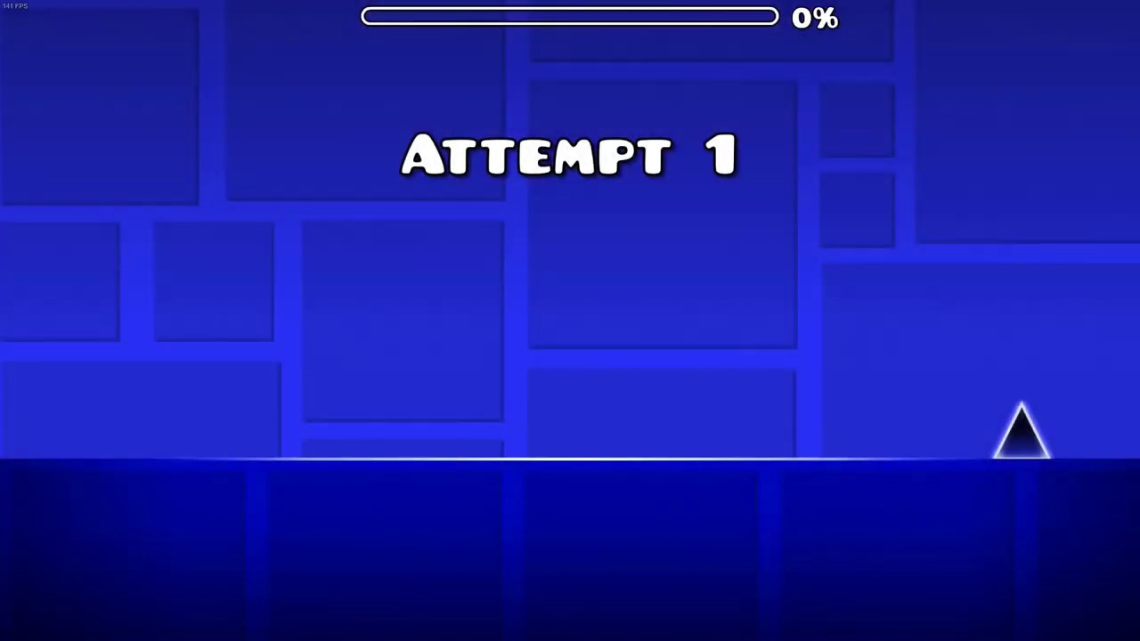 Can you beat Geometry Dash without jumping? - YouTube