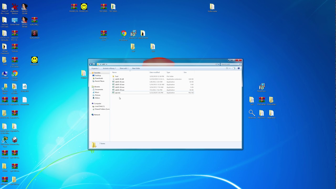Practical Malware Analysis Labs | Lab01 - Youtube