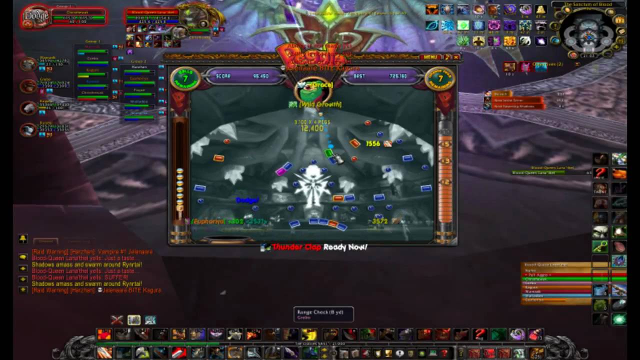 WoW - How to Tank: Blood Queen Lana'thel - YouTube