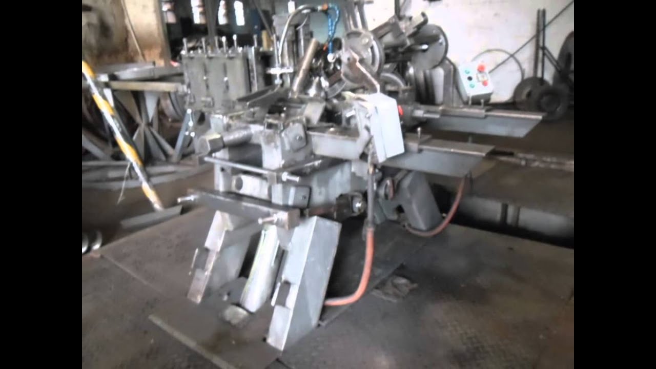 maquina para la fabricación de sin fines - YouTube