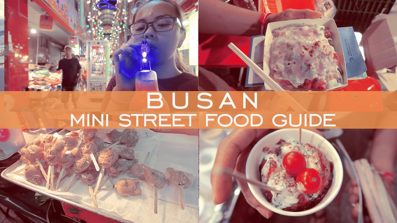 Street Food Montage | Busan Korea | Travel Vloggers - YouTube