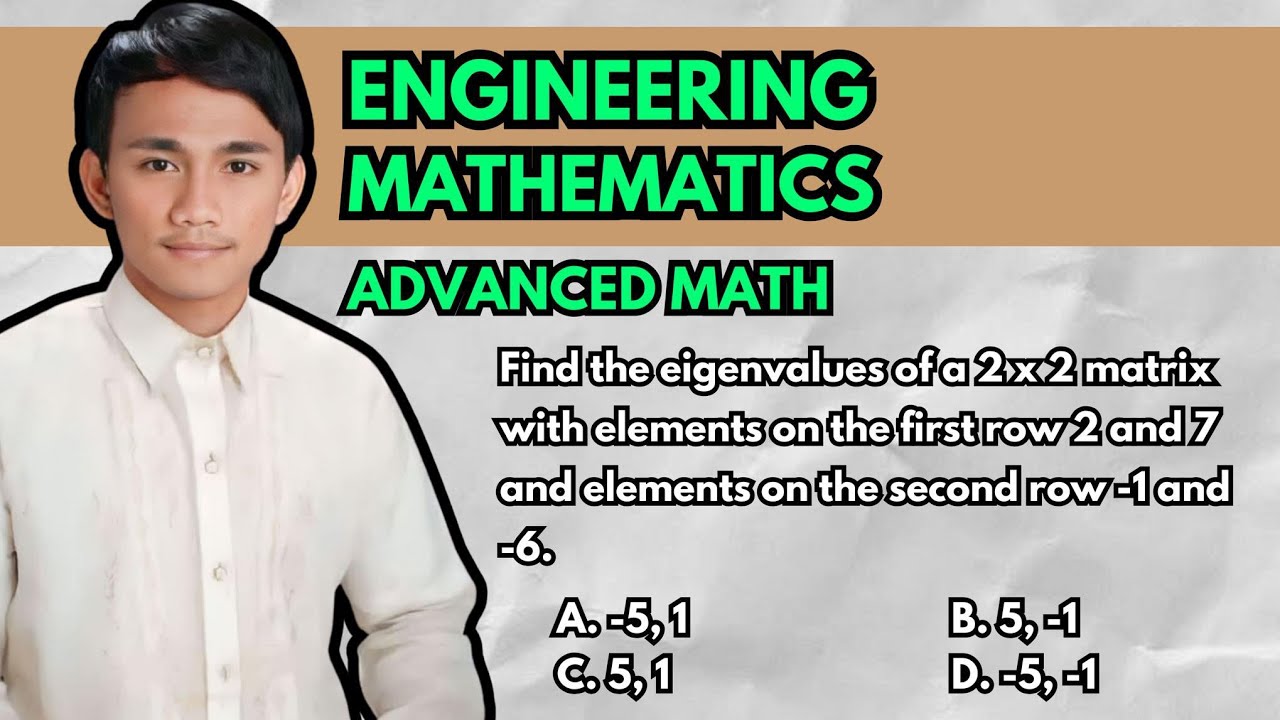 Engineering Mathematics: Advanced Math [Matrix] - YouTube