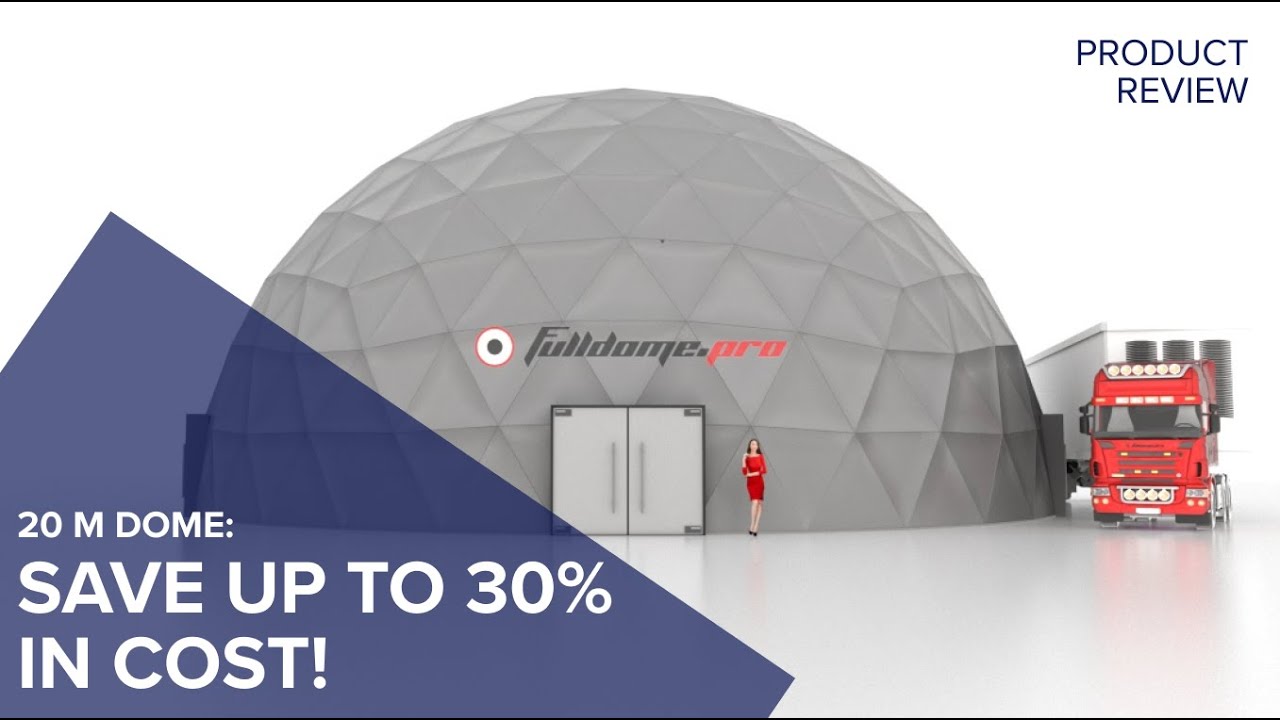 Bestseller: 20 m mobile dome | Fulldome.pro - YouTube