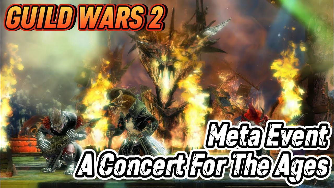 GUILD WARS 2 A Concert For The Ages Meta Event - YouTube