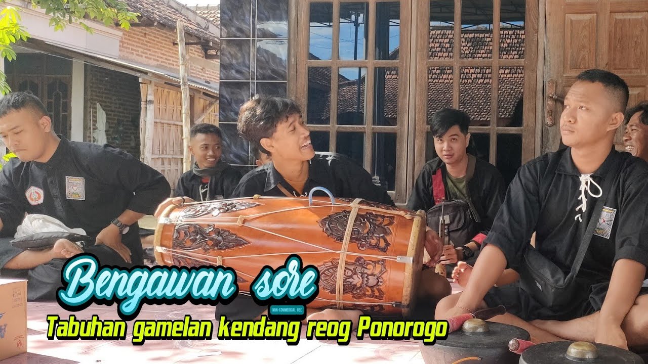 BENGAWAN SORE VERSI TABUHAN GAMELAN KENDANG REOG PONOROGO - YouTube