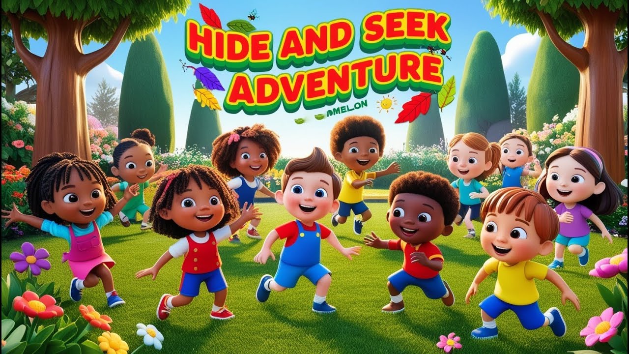 Hide and Seek Adventure is a playful and exciting children’s song that ...