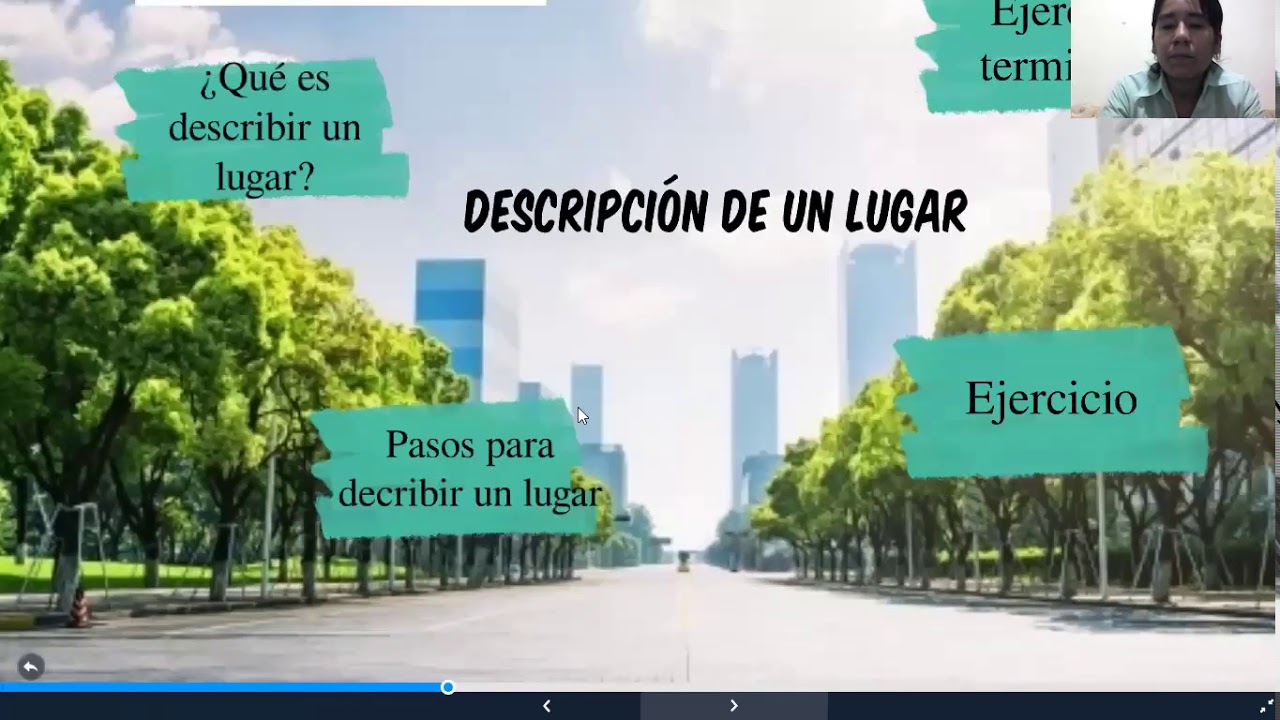 Descripción de un lugar - YouTube