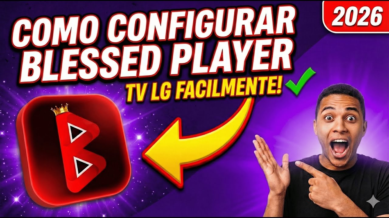 Como Instalar BLESSED PLAYER na Smart TV - YouTube