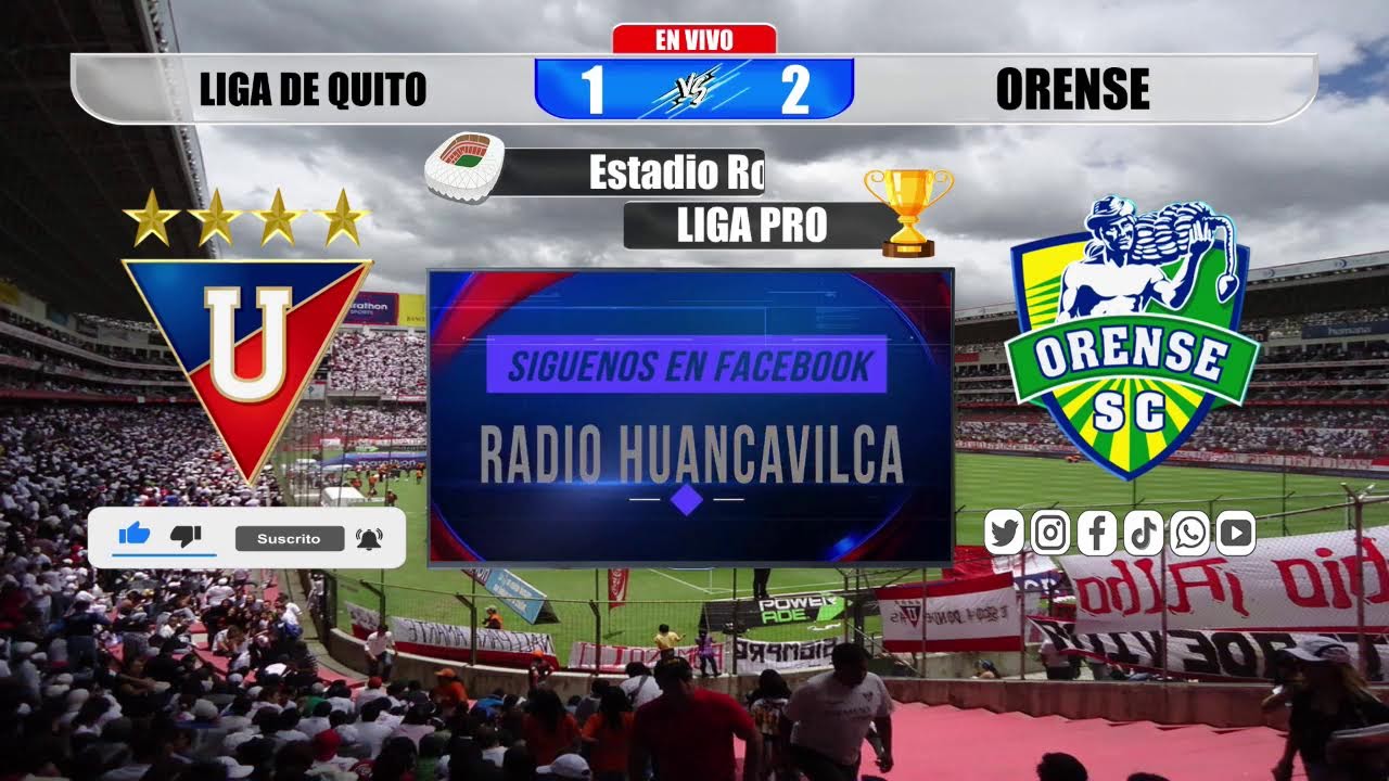EN VIVO LIGA DE QUITO VS ORENSE 04- 09- 2020 - YouTube