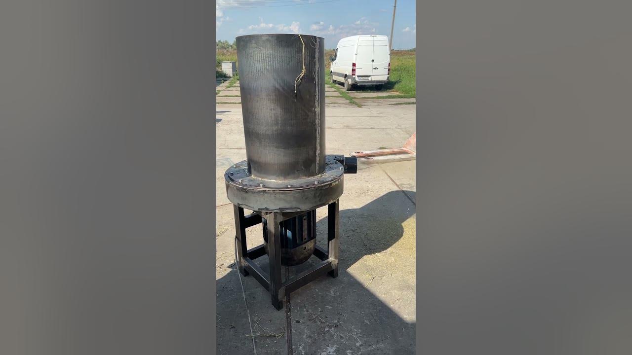 Универсальный измельчитель Сено люцерна зерновые - YouTube