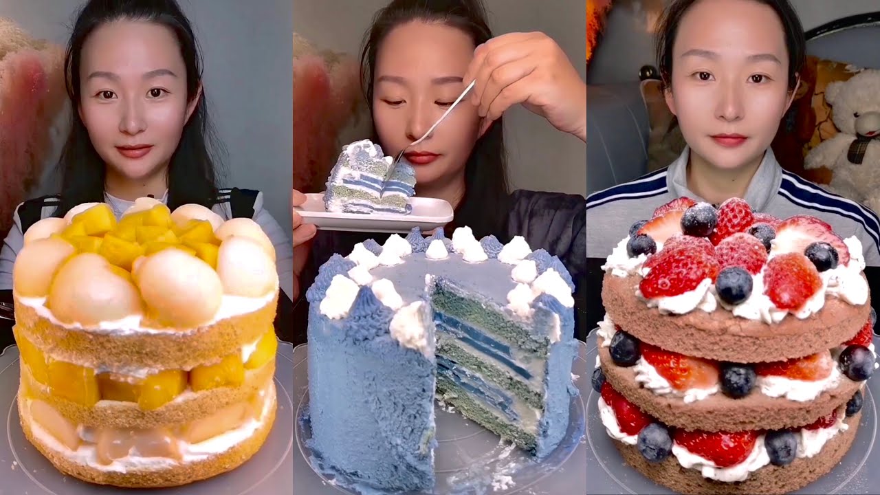 gato cake asmr and ice cream 🍨 - YouTube