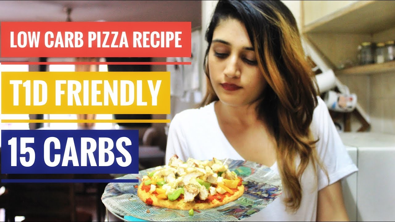 Low Carb Pizza | T1D Friendly Recipes - YouTube