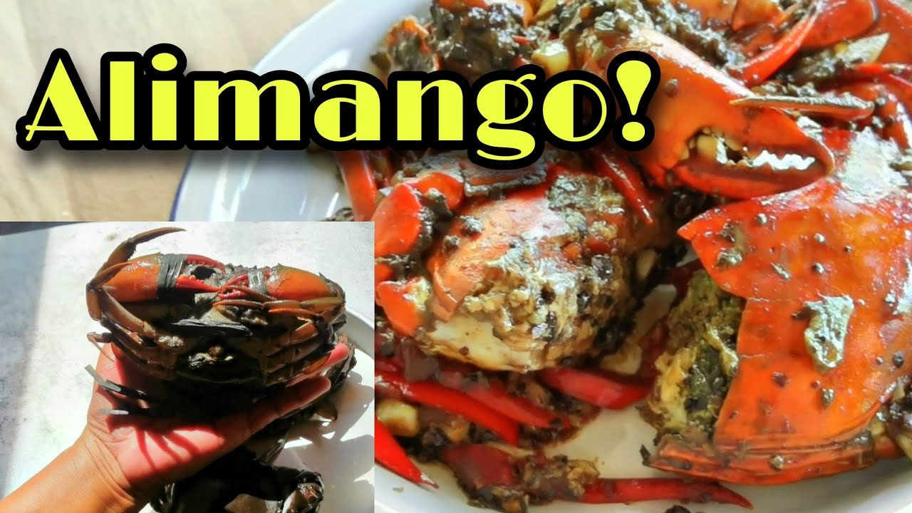 Libreng Alimango, tara lutuin natin! | Black pepper crab 🦀 - YouTube